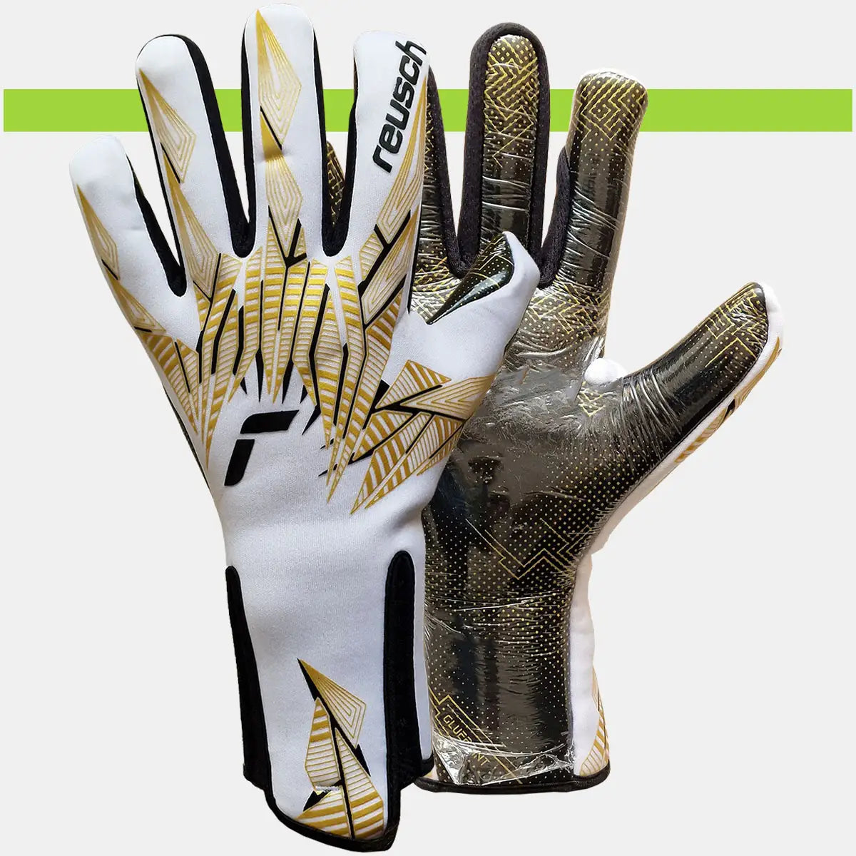 Guanti da portiere Reusch Pure Contact Gold X GluePrint Strapless su ...